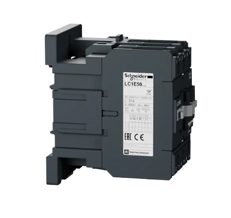CONTATOR TRIPOLAR EASYPACT TVS 50A 1NA+1NF 220VCA50/60HZ LC1E50M7 - Maqmex