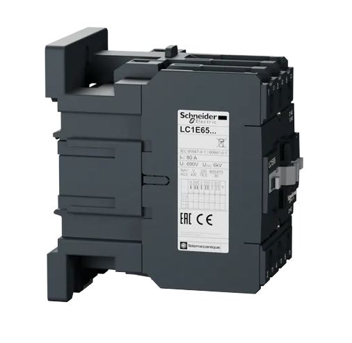 CONTATOR TRIPOLAR EASYPACT TVS 65A 1NA+1NF BOBINA 220VCA LC1E65M7 - Maqmex